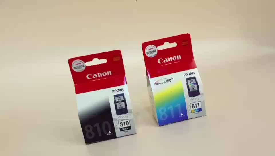ตลับหมึกแคนนอน canon 811 color สี 810 black ดำ ของแท้ใหม่100% จากศูนย์ ...