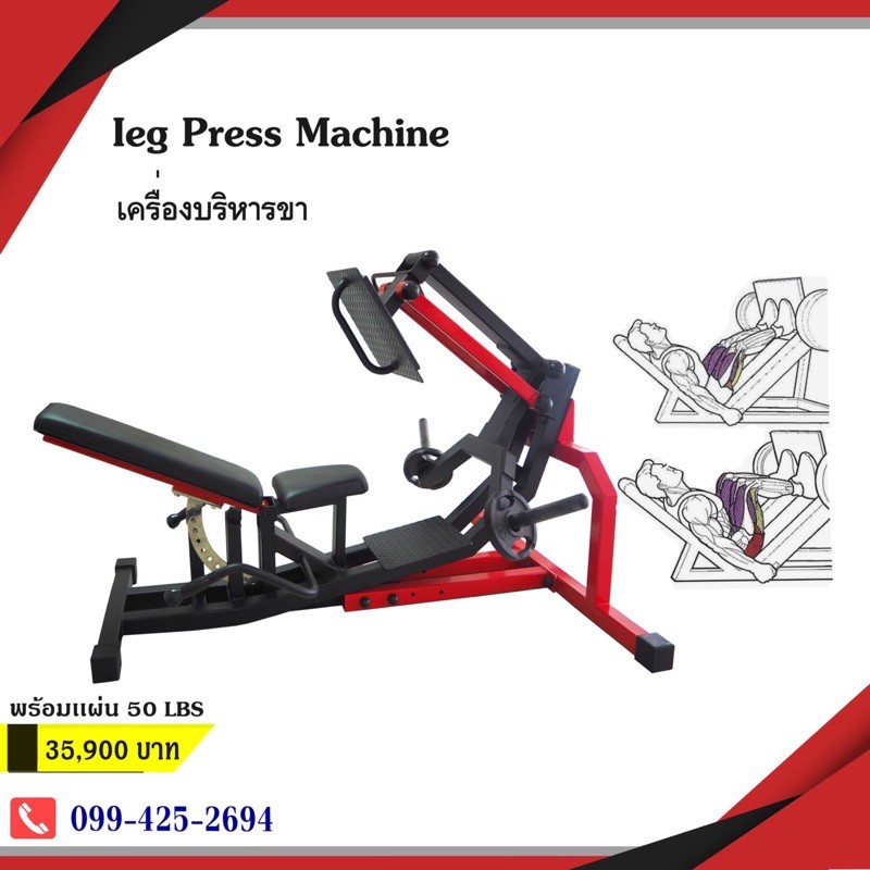 ออกกำลังกาย Abdominal crunch,Seated leg curl,Leg press | Shopee Thailand