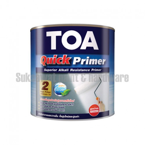 สีรองพื้นปูน TOA Quick primer ขนาด 1 แกลลอน (3.785 ลิตร) | Shopee Thailand