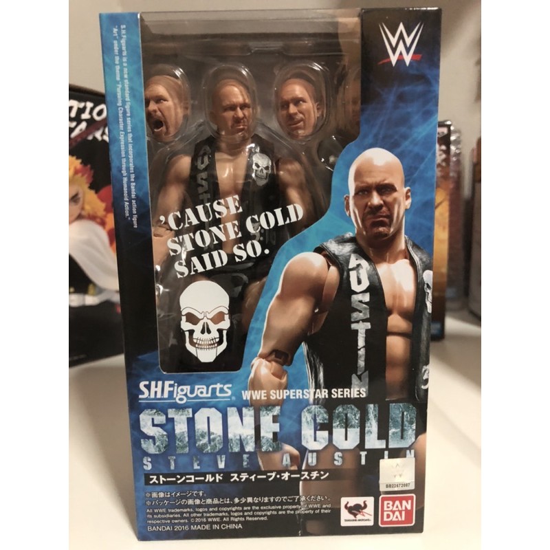 [พร้อมส่ง] โมเดล มวยปล้ำ wwe SHF STONE COLD STEVE AUSTIN | Shopee Thailand