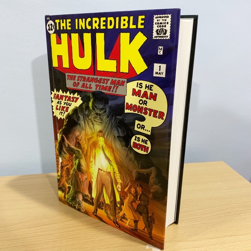 The Incredible Hulk Omnibus vol.1 หนังสือการ์ตูนคอมมิคบุ๊ค มาร์เวล มือสอง เล่มใหญ่ หายากมาก ...