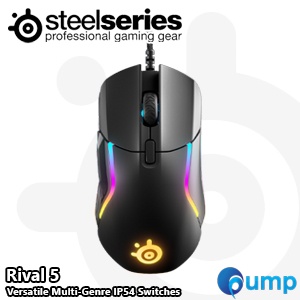 SteelSeries Rival 5 Wired Versatile Multi-Genre Gaming Mouse | Shopee ...
