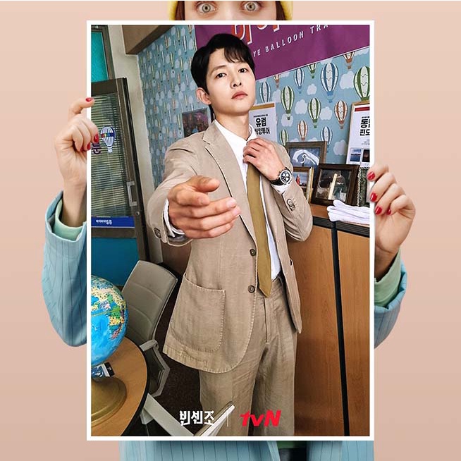 Vincenzo Posters (2021)โปสเตอร์ซีรีย์ วินเชนโซ่ ทนายมาเฟีย Song Joong ...