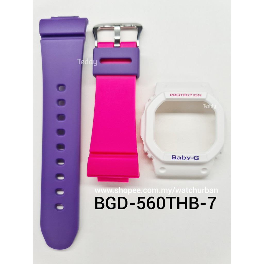 คาสิโอ G-SHOCK BABY-G BAND AND BEZEL BGD500 BGD501 BGD525 BGD560 ...