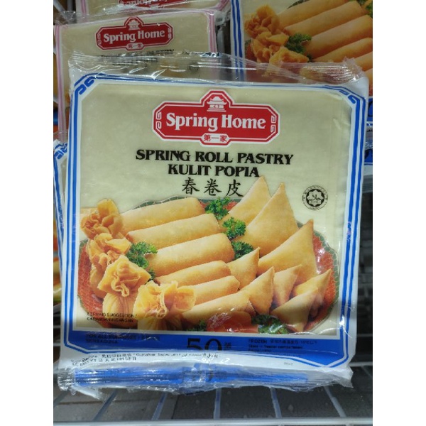 SPRING HOME - Frozen Spring Rolls Pastry / Kulit Popia - total weight ...