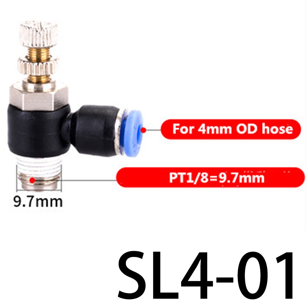 วาล์วคันเร่งนิวเมติก SL4-M5 6-01 8-02 10-03 12 | Shopee Thailand