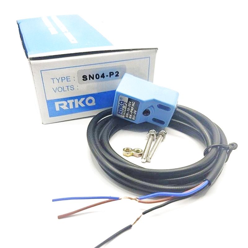 SN04-P2 Proximity sensor เซ็นเซอร์จับโลหะ ระยะจับ 4มิล PNP-NC 10-30VDC ...