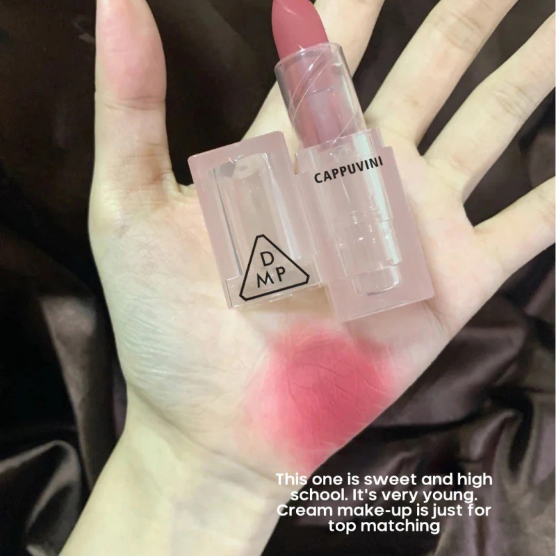 DMP CAPPUVINI Matte Velvet LIPSTICK CP25 ลิปสติก เนื้อแมทท์ เนียนสวย ...