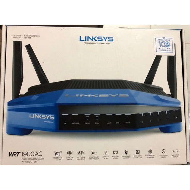 Router LINKSYS (WRT1900AC-AP) Wireless AC1900 Dual Band Gigabit ...