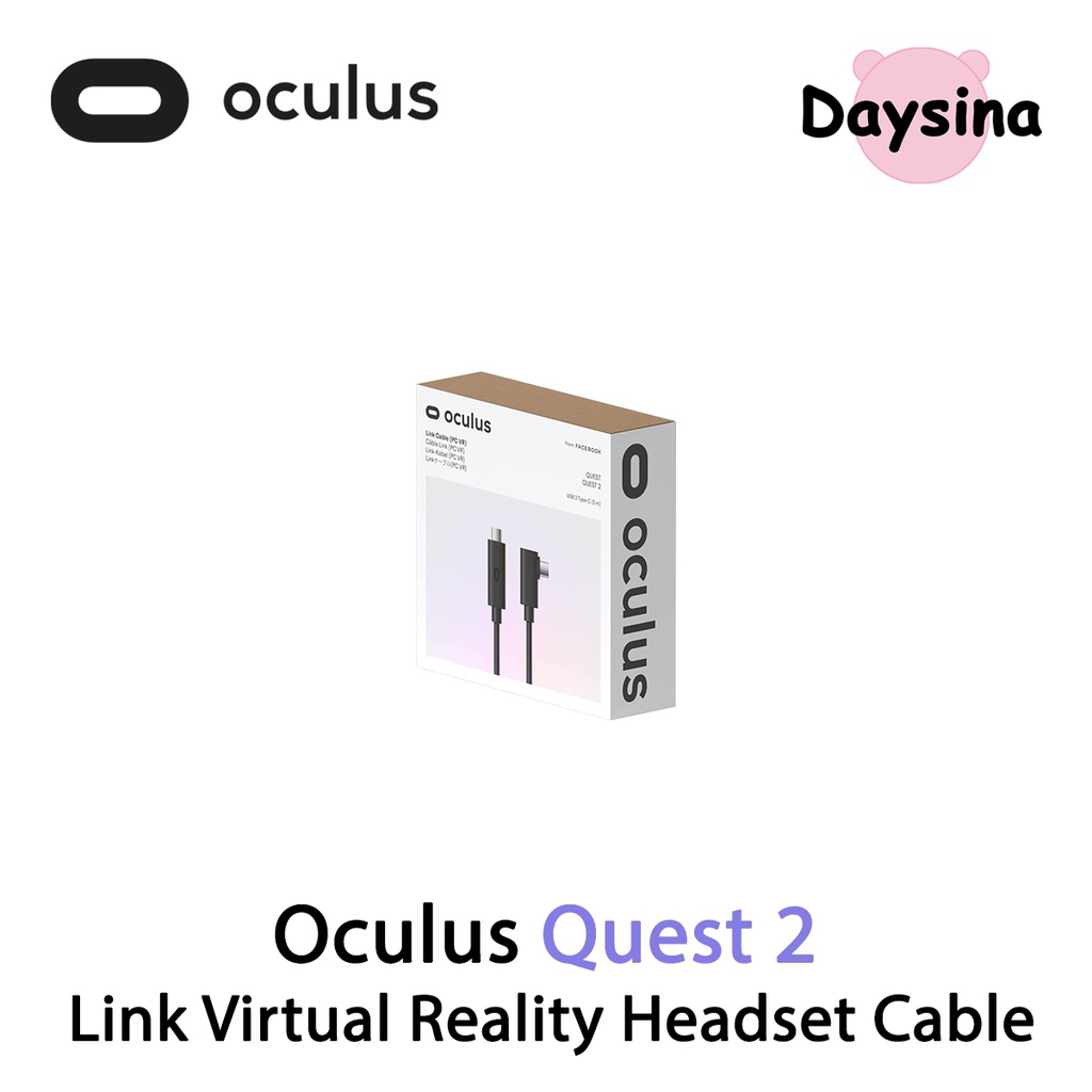 Oculus Link Virtual Reality Headset Cable for Quest 2 - 16FT (5M) - PC ...