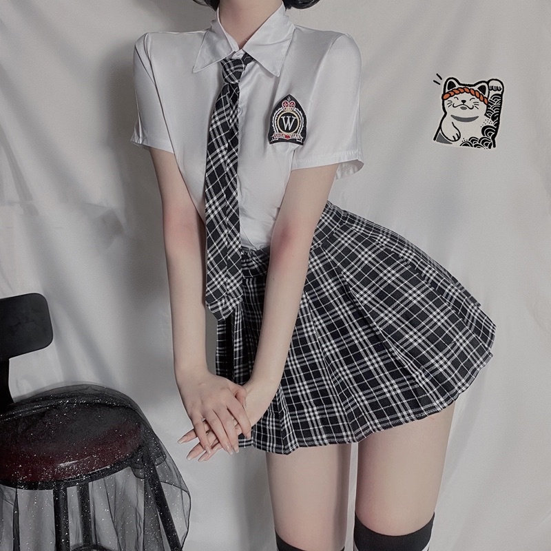 Sexy Cosplay ชุดนักเรียนญี่ปุ่นและเกาหลีล้วนๆ คอสเพลย์ Shopee Thailand