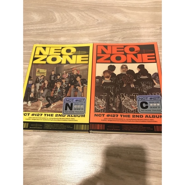 อัลบั้มเปล่า NCT127 NEO ZONE Ver.N และ Ver.C | Shopee Thailand