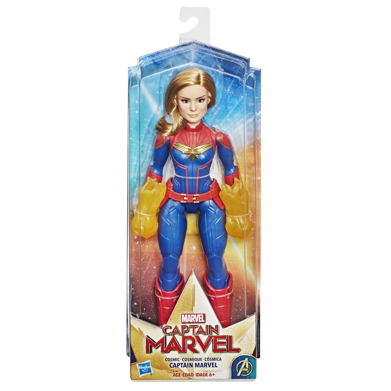 Captain Marvel Movie Cosmic Captain Marvel Super Hero Doll สินค้า ...