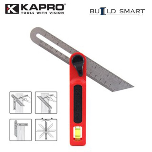 Kapro Sliding T-Bevel #301 ฉากเป็น 7 นิ้ว - มีลูกน้ำวัดระดับได้ ตัวฉาก ...