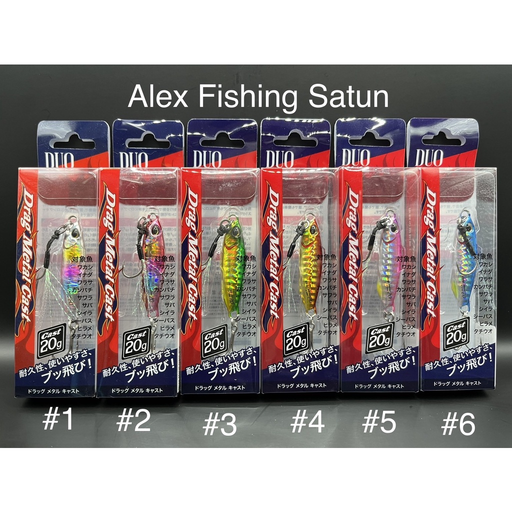 เหยื่อตกปลา เหยื่อ Micro Jig DUO 15-30 g | Shopee Thailand