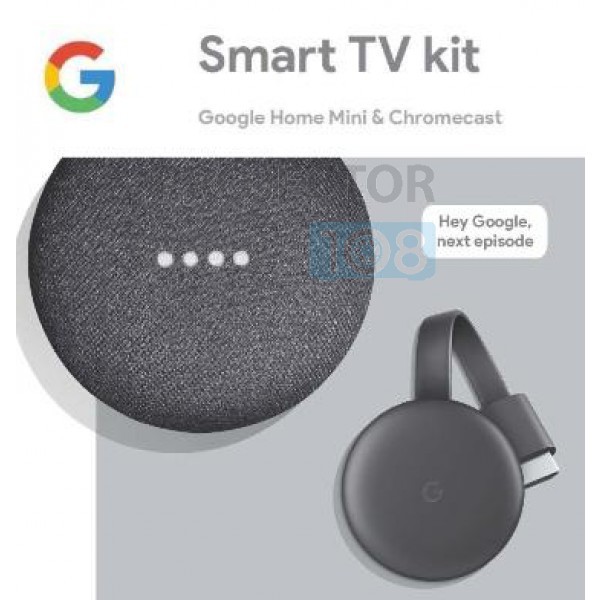 Google Smart TV Kit Google Home Mini and Chromecast | Shopee Thailand