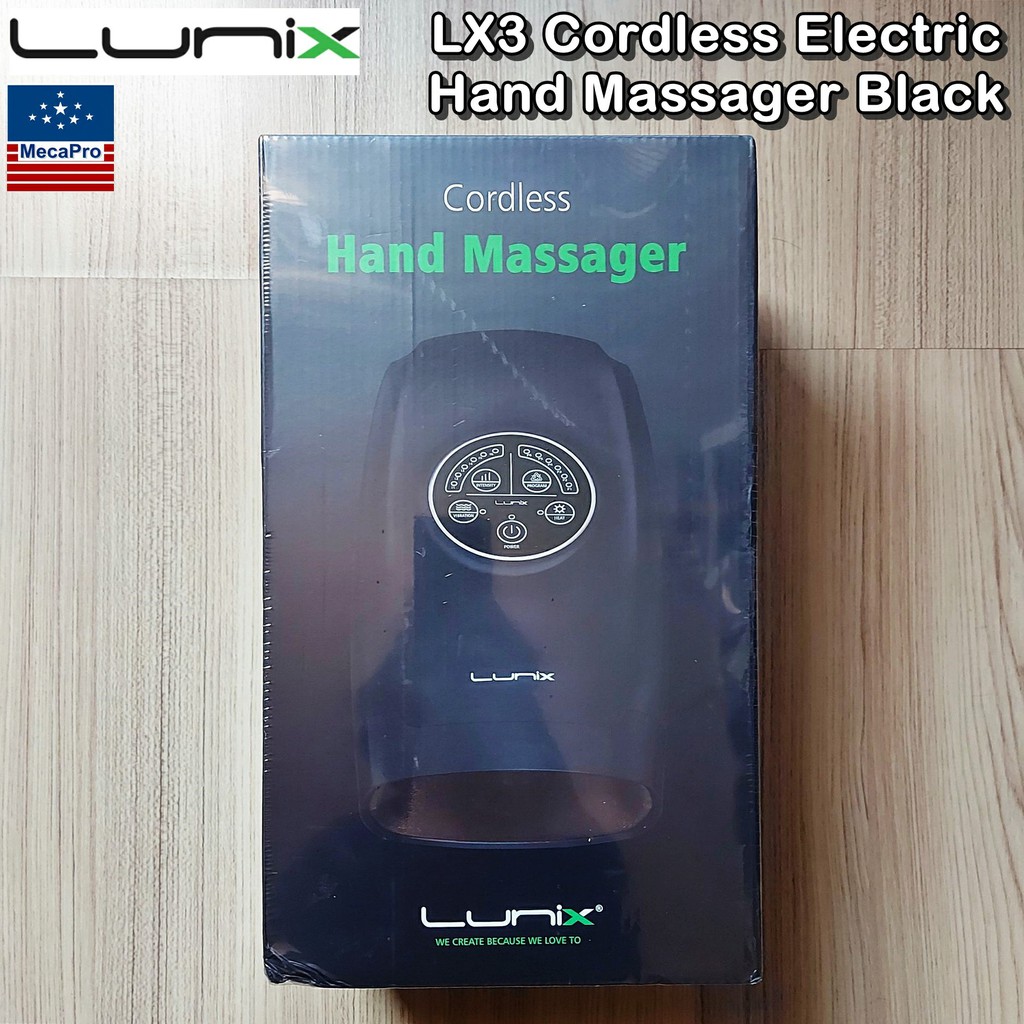 Lunix® LX3 Cordless Electric Hand Massager with Compression 6 Levels เครื่องนวดมือ ไฟฟ้า ไร้สาย ...
