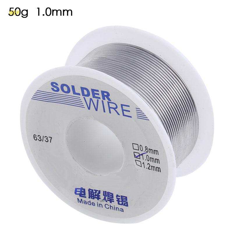 WER 1mm Rosin Core Solder 63/37 Tin Lead Line Flux Soldering Welding ...