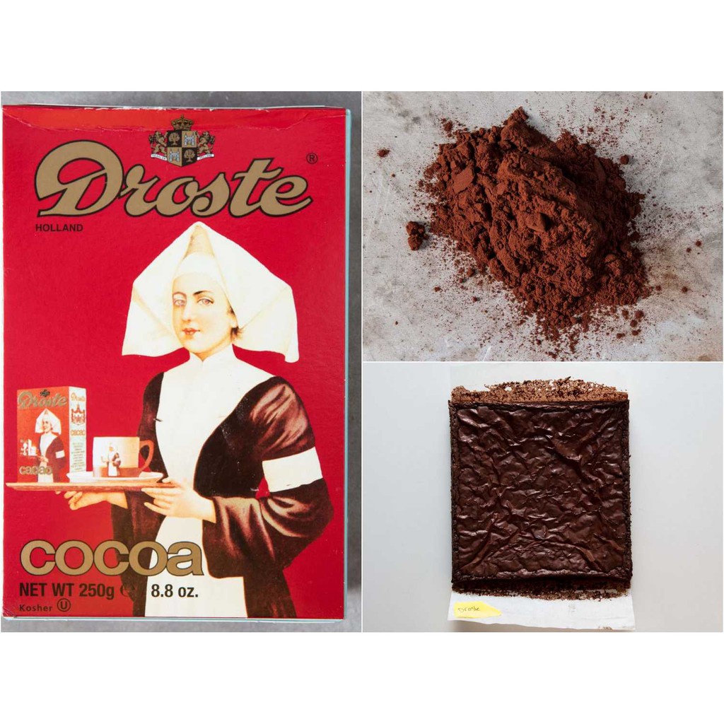 โกโก้ โดรสเต้ ตรานางพยาบาล 250 กรัม โกโก้ผง Droste Cocoa Powder (8.8 Oz ...