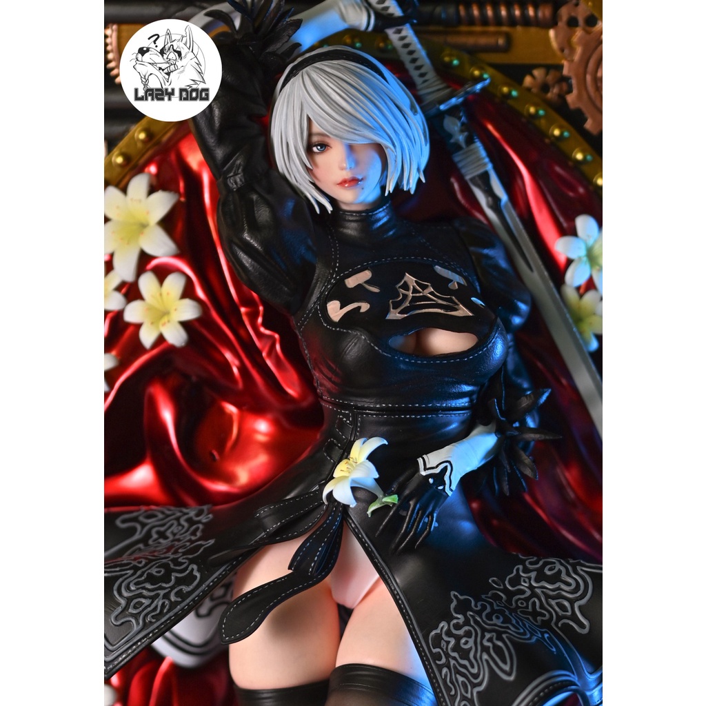 Figure Lazy Dog Studio Resin Statue จากเกม NieR Automata เนียร์ ออโตมาตา YoRHa โยรฮา No.2 Type B ...