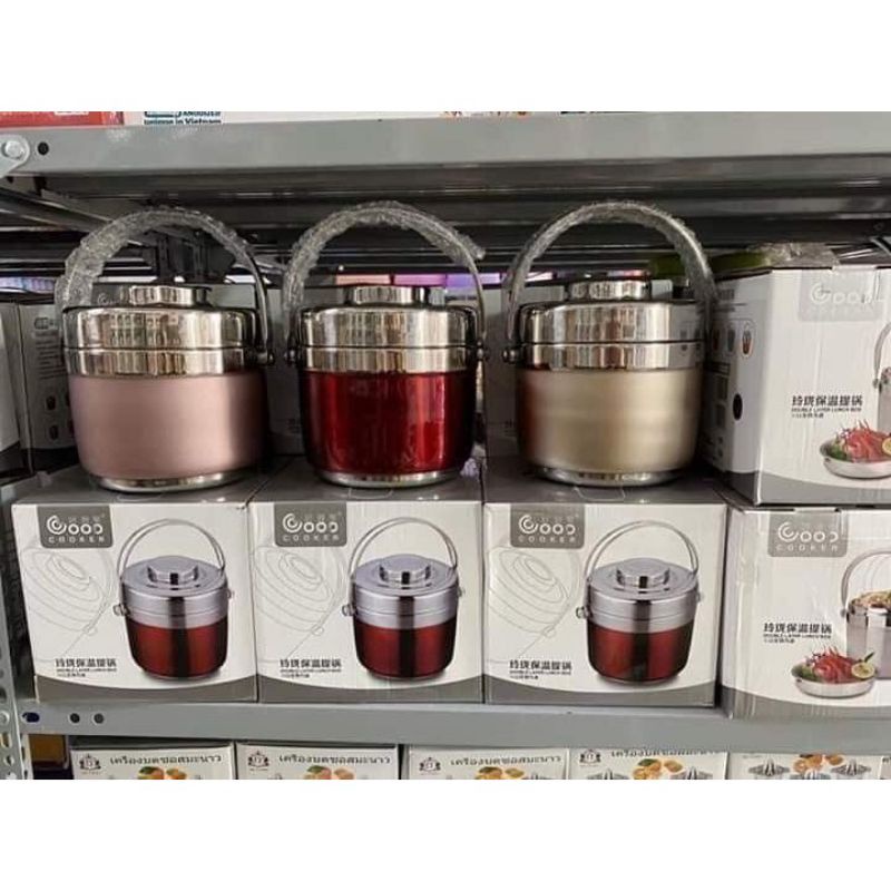 คู่สแตนเลส HEAT RETAINING CAGES TYPE 1.3l และ 1 5L_ EXTREMELY GOOD MEAT ...