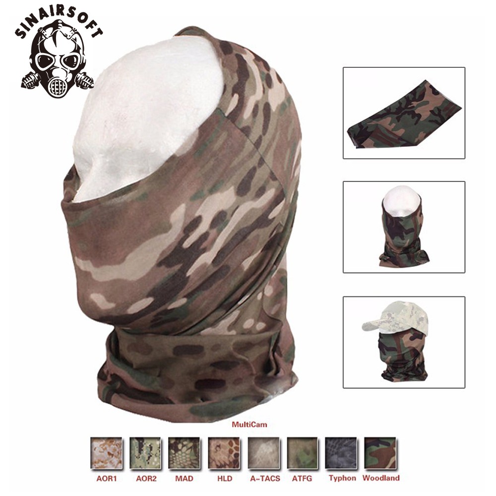 Emersongear Fast Dry Hood Protective Face Rapid Dry Multi-functional ...
