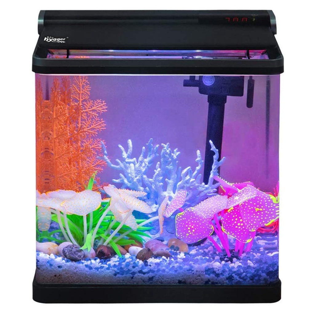 Hygger Small Fish Tank HG-948 ตู้ปลา ครบชุด ขนาดเล็ก 15ลิตร Aquarium ...