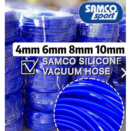 Samco 4MM 6MM 8 MM (1 เมตร) ซิลิโคนสูญญากาศท่อท่อท่อสูญญากาศท่อน้ํามันเชื้อเพลิงท่อน้ํามัน ...