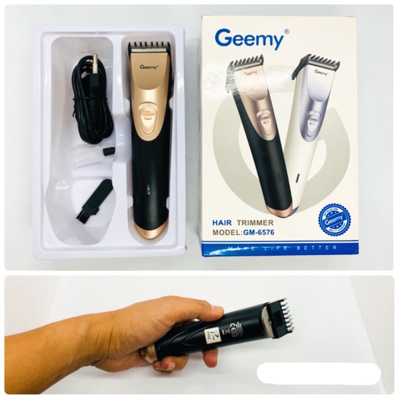 ปัตตาเลี่ยนไฟฟ้า Geemy GM-6576 | Shopee Thailand