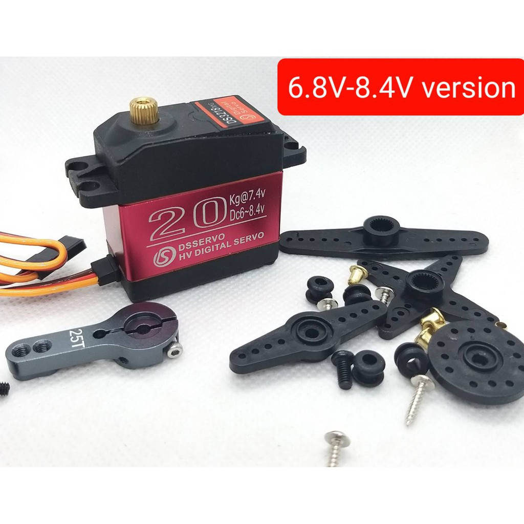 DSSERVO DS3218 HV / DS3218 Pro HV 180 หรือ 270 องศาดิจิตอลเซอร์โวเซอร์ ...