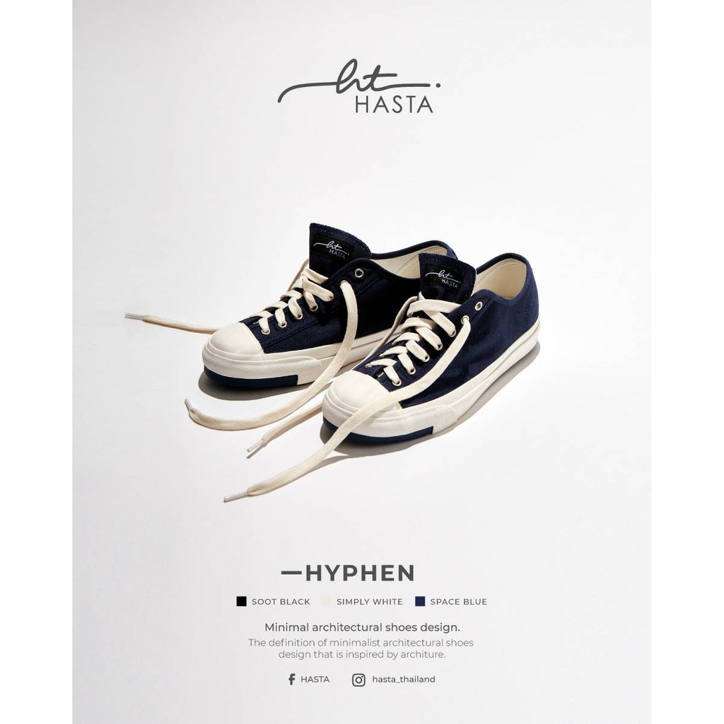 รองเท้า HASTA รุ่น -Hyphen Space Blue | Shopee Thailand