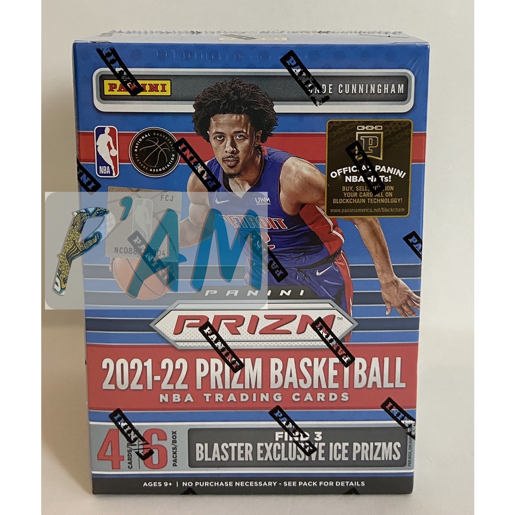 'พร้อมส่ง' 2021-22 Panini Prizm Blaster Box NBA พานินี่ การ์ดสะสม ...