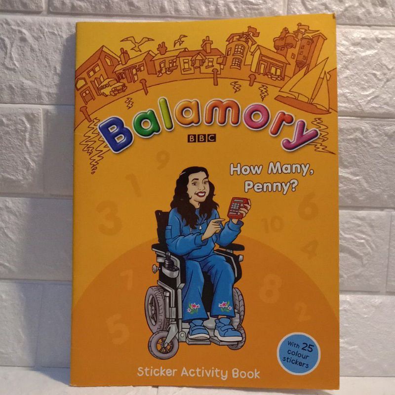 How Many, Balamory สติ๊กเกอร์แปะติด-ab2 | Shopee Thailand