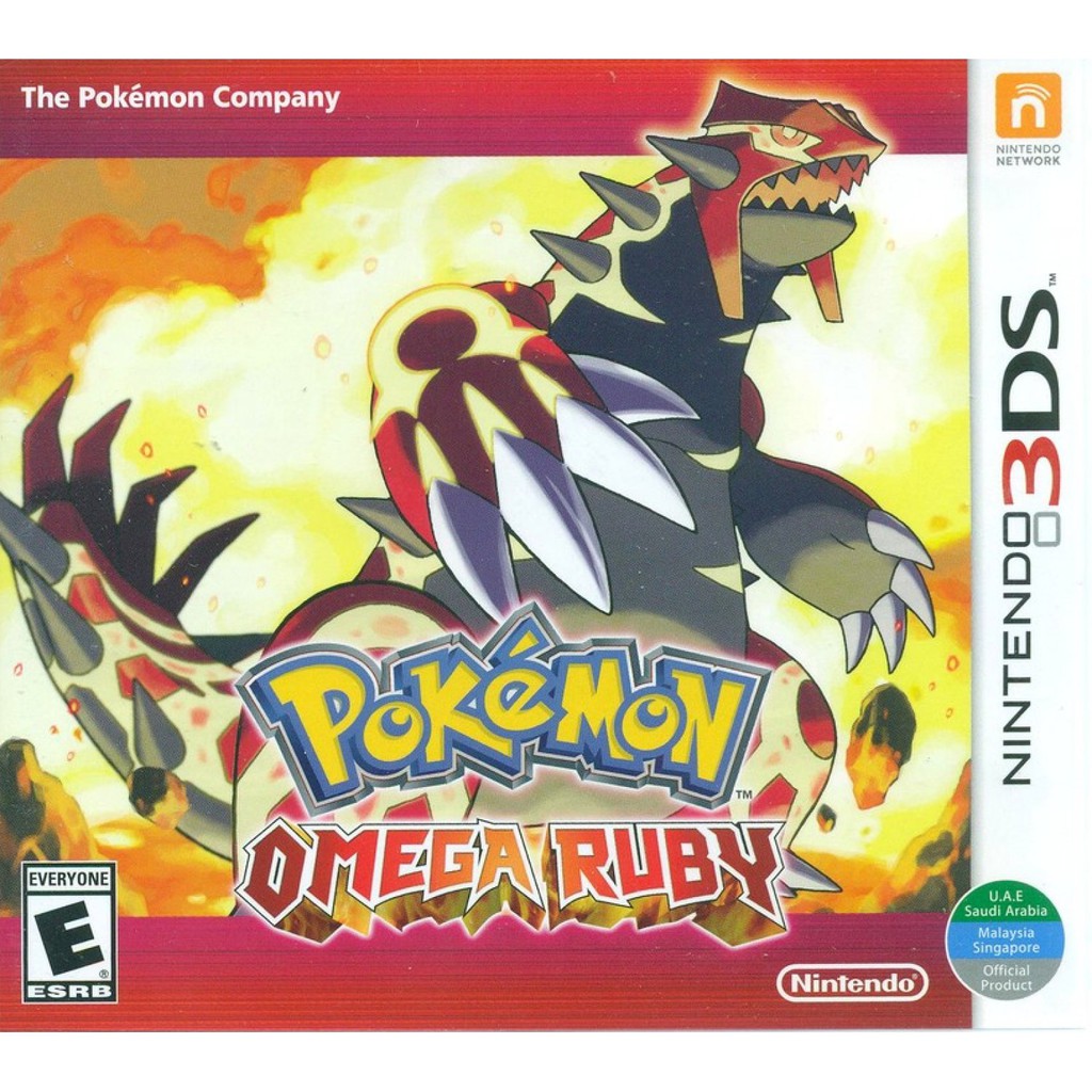 3DS POKEMON OMEGA RUBY (US) | Shopee Thailand