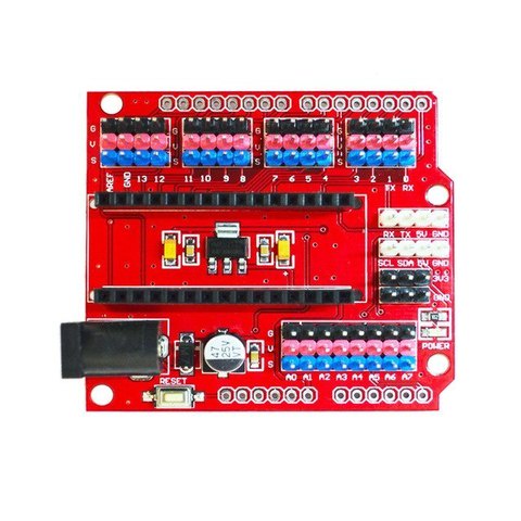 Arduino Nano Shield I/O บอร์ดขยายโมดูลอินพุตเอาต์พุต | Shopee Thailand