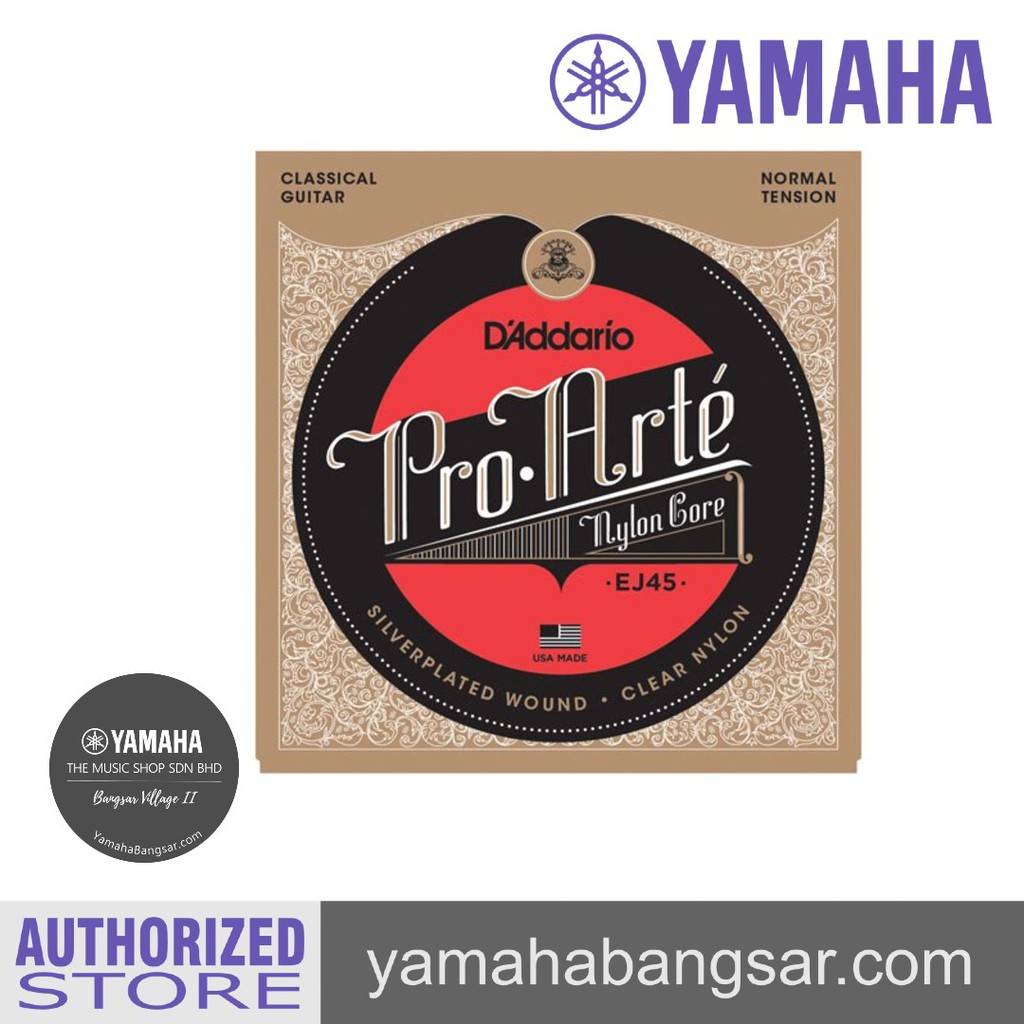 D'ADDARIO Dadario PRO-ARTE CLASSICAL GUITAR STRINGS EJ45 | Shopee Thailand
