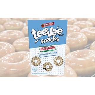 Teevee Snacks Krispy Kreme Biscuits Kookies & Kreme Arnott's 165g ทีวีส ...