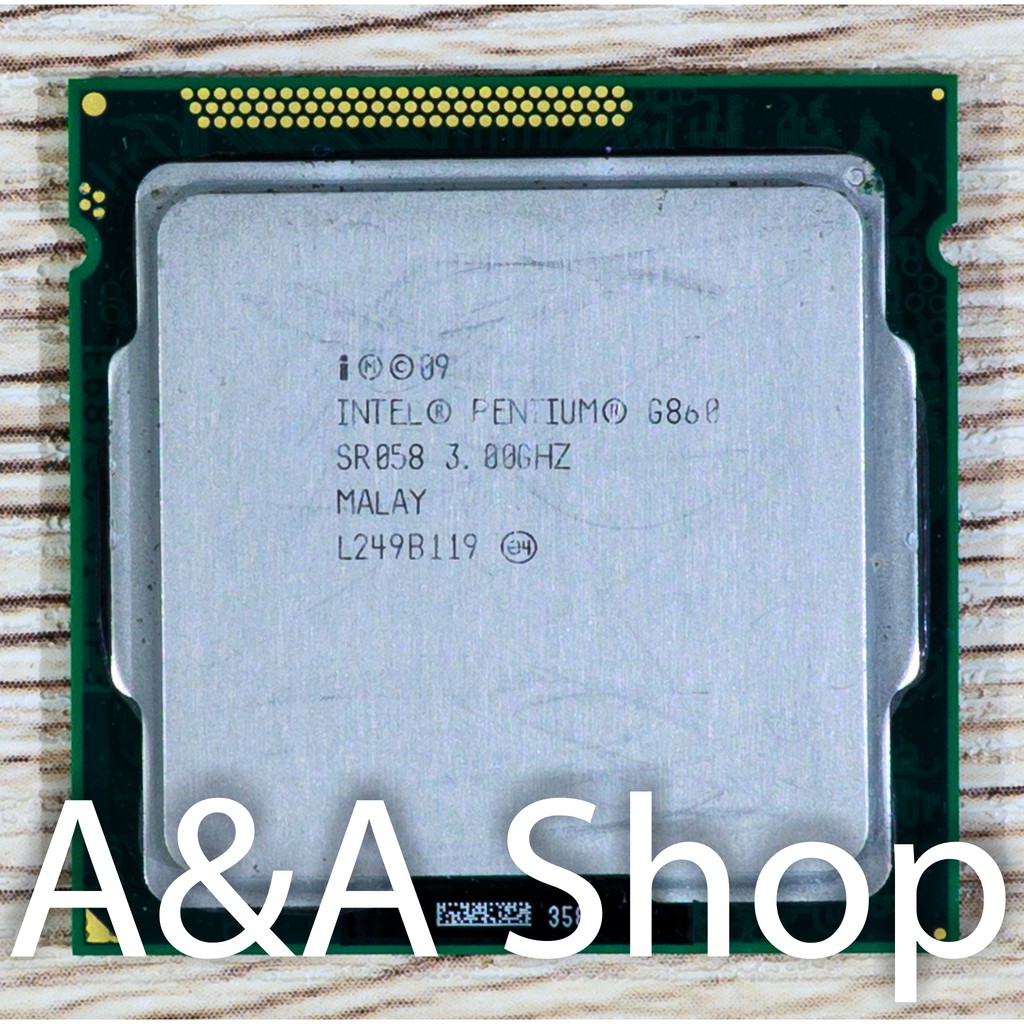 CPU INTEL PENTIUM G860 Socket 1155 (มือสอง) | Shopee Thailand