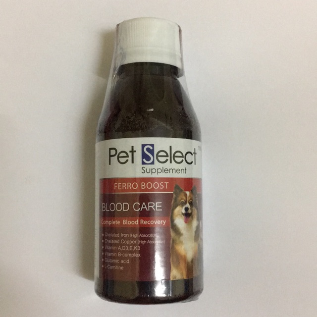 Pet Select Ferro Boost 100 ml. บำรุงเลือด สุนัขและแมว | Shopee Thailand