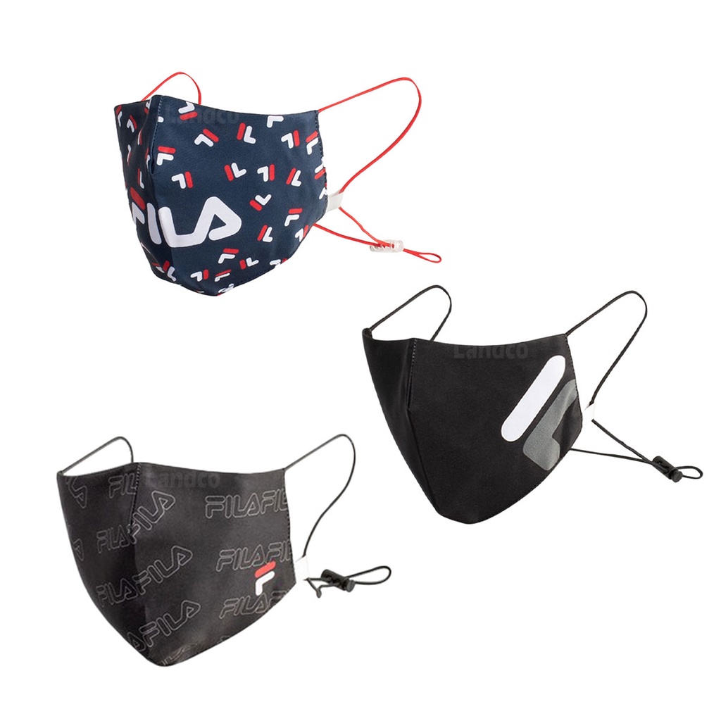 Fila ผ้าปิดปากฟีล่า ผ้าปิดปาก สำหรับทุกเพศทุกวัย 3สี Mouth Face Mask ...