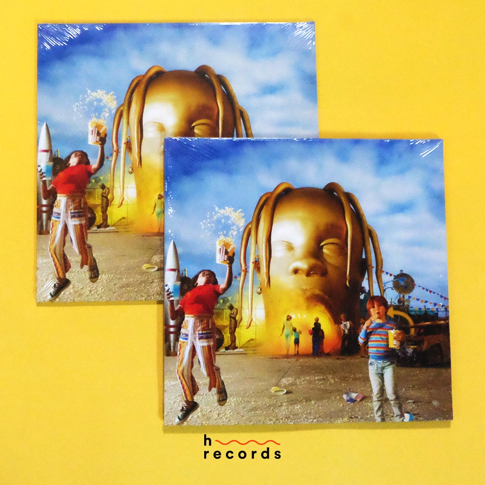 (ส่งฟรี) แผ่นเสียง Travis Scott - Astroworld (Black Vinyl 2LP) | Shopee Thailand