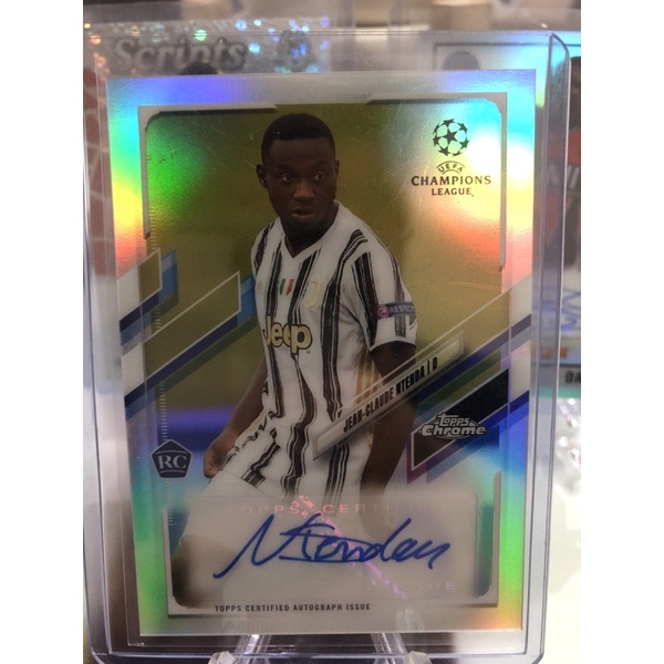 2020-21 Topps Chrome UEFA Champions League Autograph | Shopee Thailand
