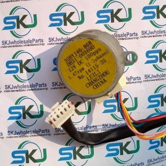 มอเตอร์สวิงคอยล์เย็นแอร์ SAMSUNG/Part No:DB31-00369D อะไหล่แท้มือสอง ...