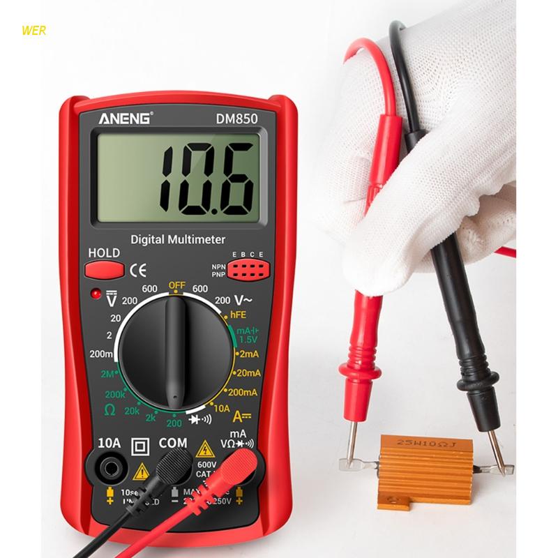 Digital DM850 Electronic Digital Multimeter Professional 1999 Counts ...
