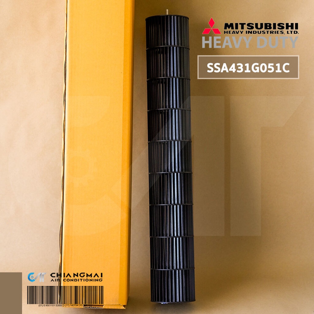 SSA431G051C (ใช้แทน SSA431G051) ใบพัดลมคอยล์เย็น Mitsubishi Heavy Duty ...