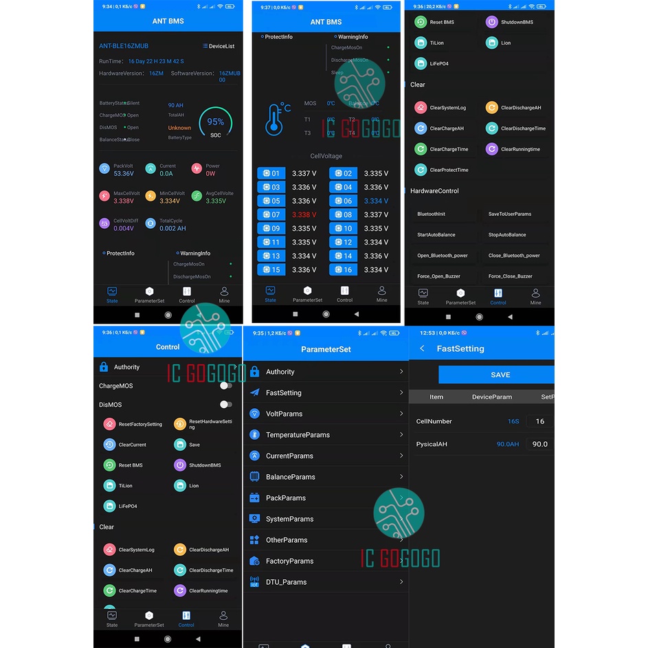 บอร์ดป้องกันแบตเตอรี่ลิเธียม 10S เป็น 32S 26S 28S 30S 300A 250A 200A ...