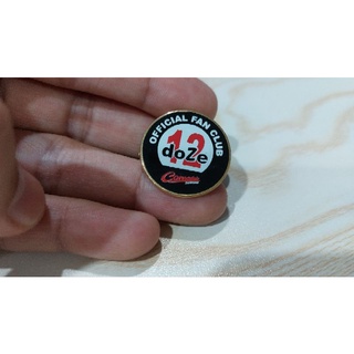 pin(เข็มกลัด Consadole Sapporo Official fan club)จำนวน 2ชิ้น ของแท้ ...