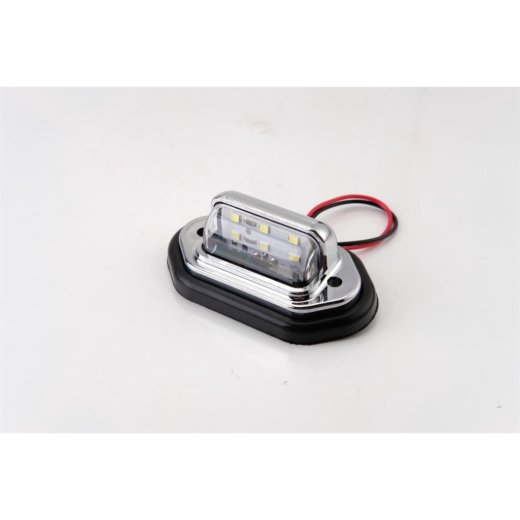 ไฟ Led 6 ดวง 12v 24v สําหรับติดป้ายทะเบียนรถบรรทุก Shopee Thailand
