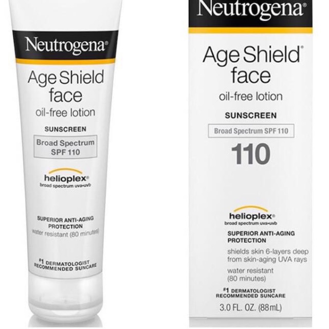 ครีมกันแดด Neutrogena Age Shield™ Face Lotion Sunscreen Broad Spectrum ...