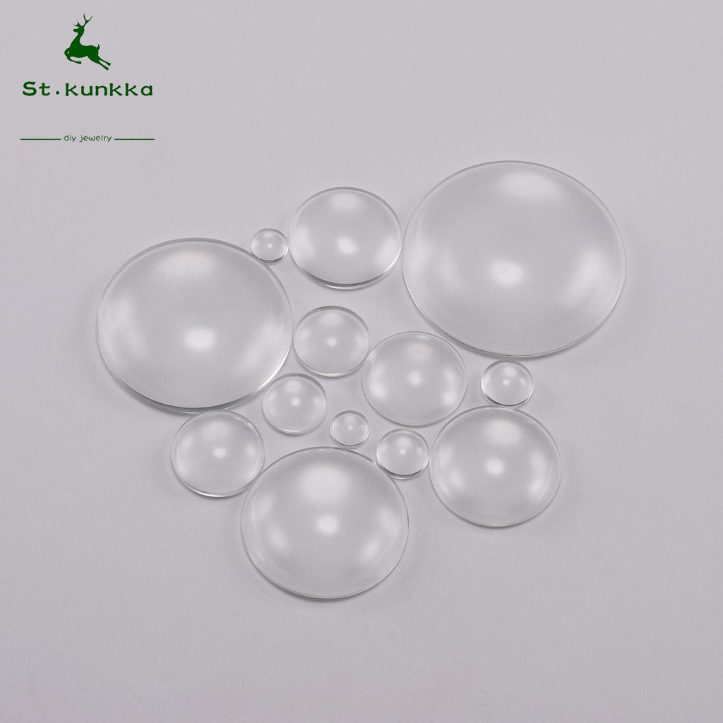 แก้วใส ทรงกลม ขนาด 6 8 10 12 14 16 18 20 25 30 35 มม. สำหรับทำเครื่องประดับ 50 ชิ้น | Shopee ...
